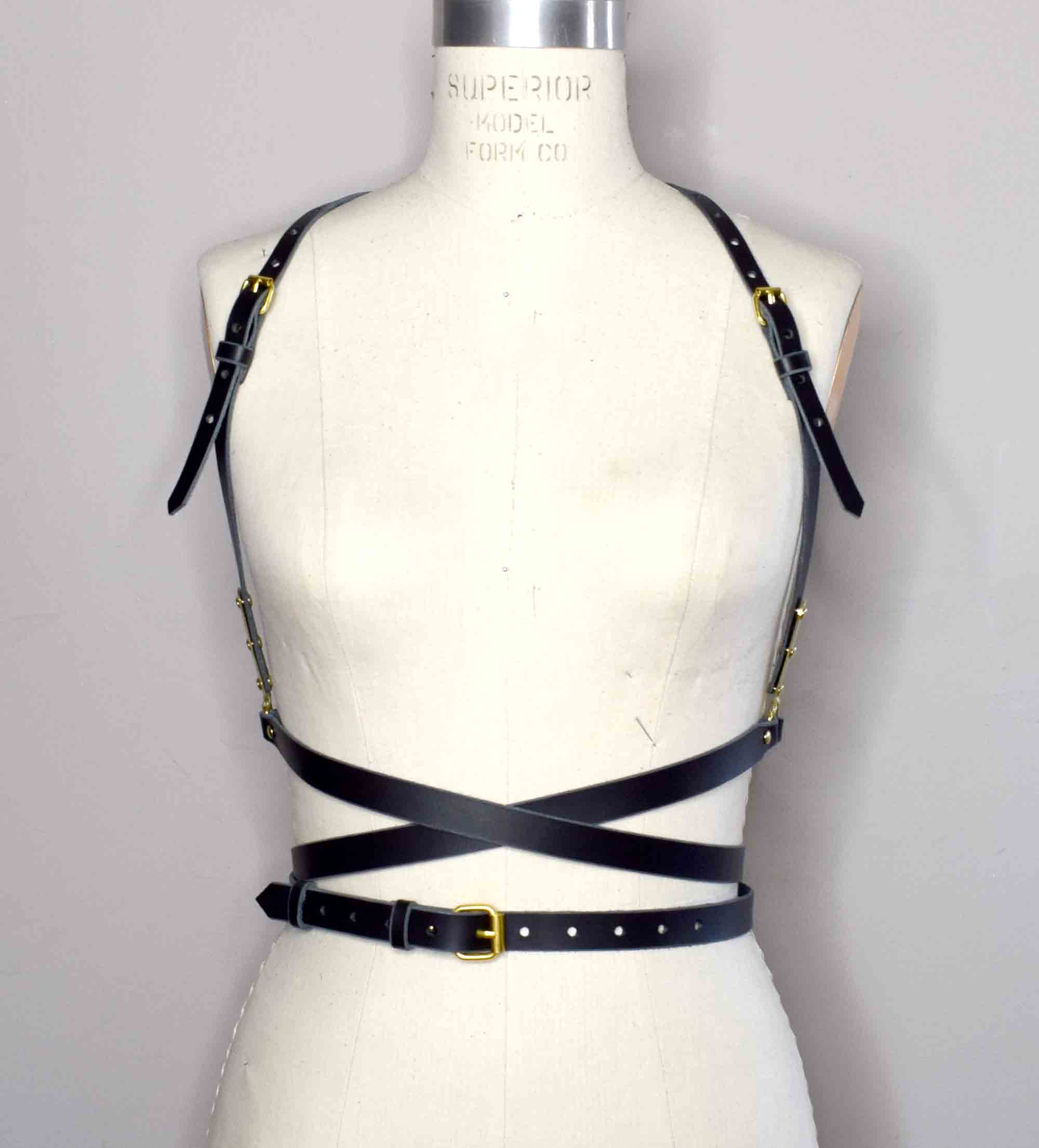 Nymph Wrap Around Strappy Leather Harness – Mint Market